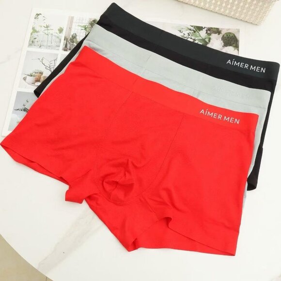 Aimer Men | Underwear & Socks | Aimer Men Logo Boxer Briefs 3 Pack ...
